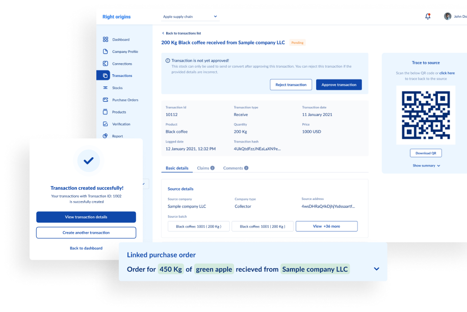 RightOrigins: Supply Chain Traceability and ESG Intelligence Suite